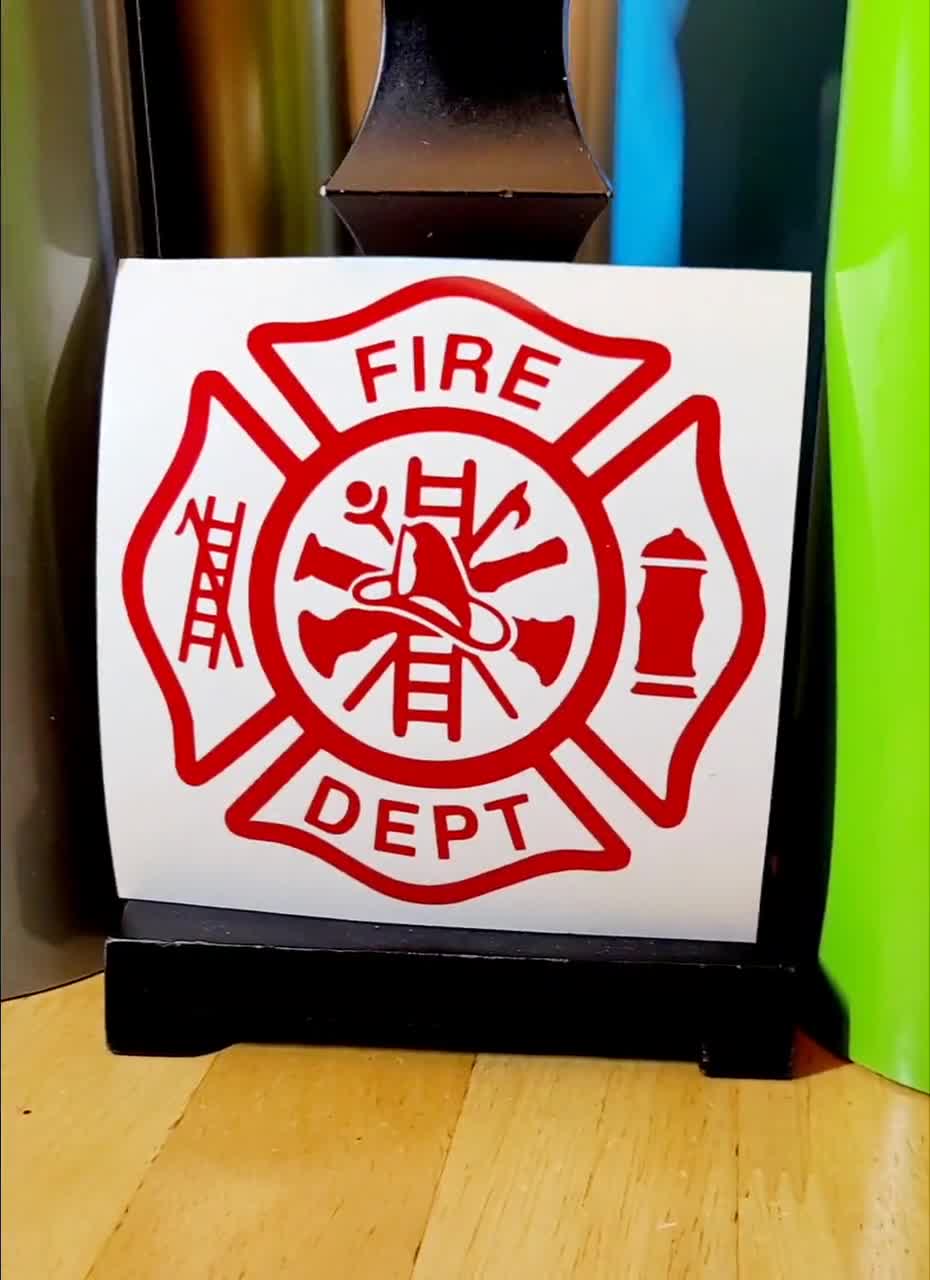 Cool Firefighter Decals