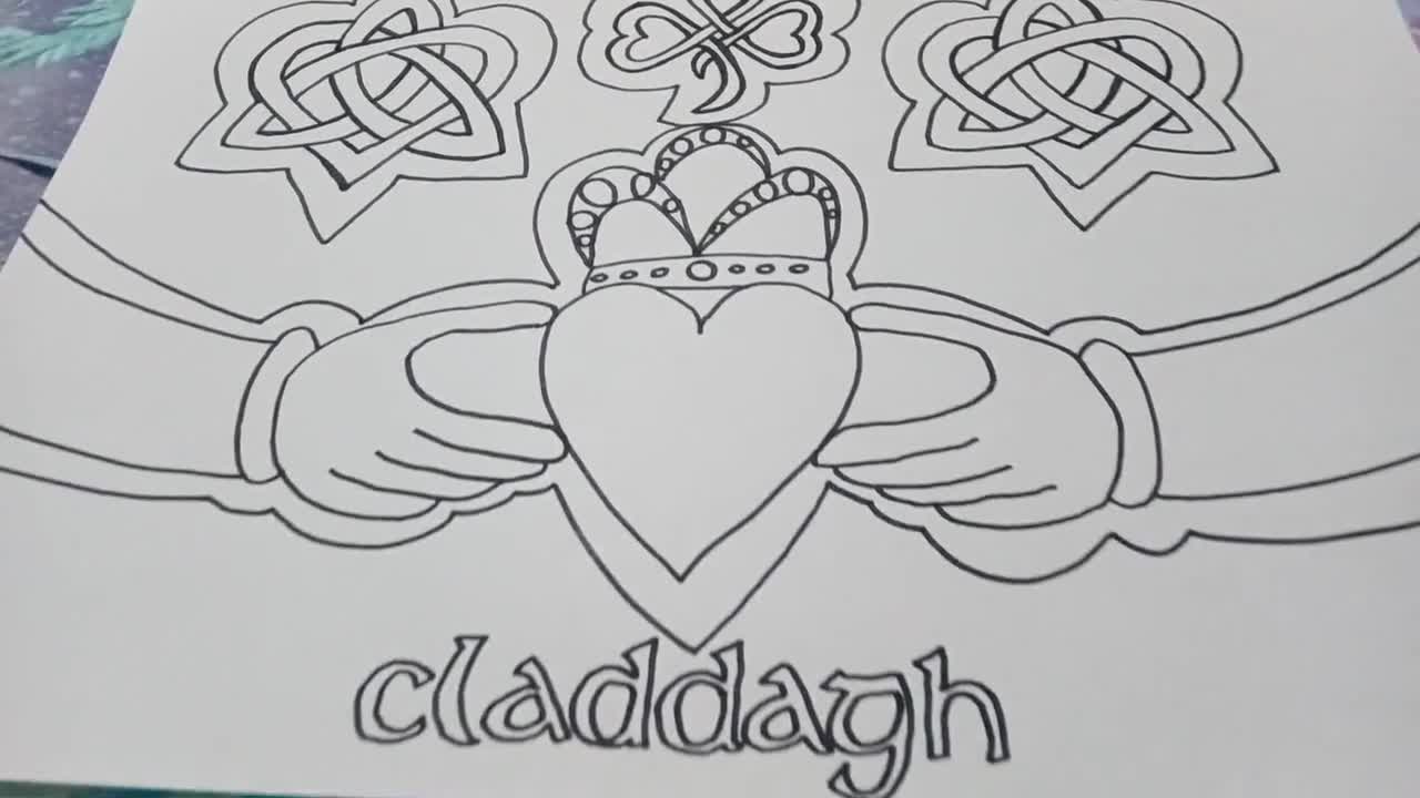 Claddagh Sketch