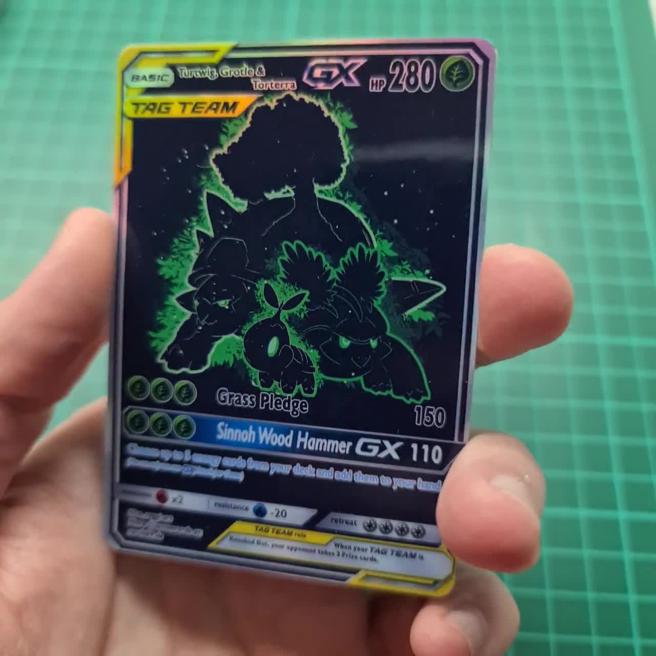 Turtwig Grotle And Torterra Cards