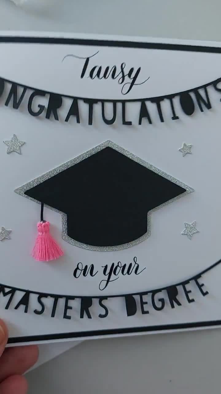 Congratulatons On Your Masters 100 Graduation Wishes: