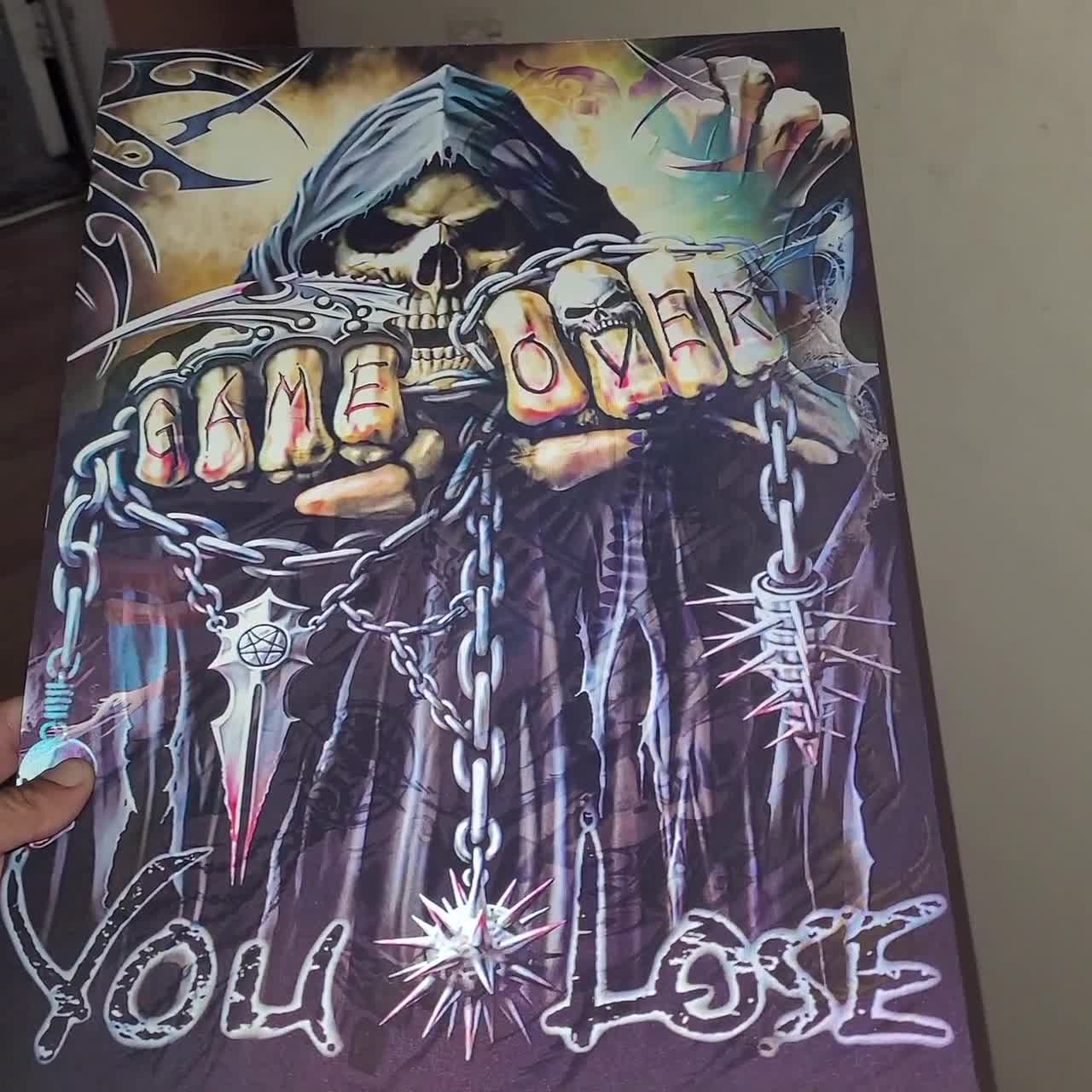 Grim Reaper Game Over Wallpaper