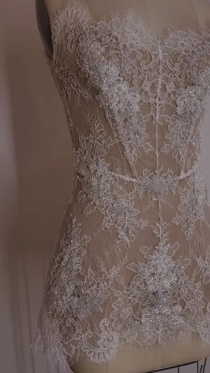 GIA | Pre-order Custom Bridal Cream off White French GIA | Pre-order Custom Bridal Cream off White French