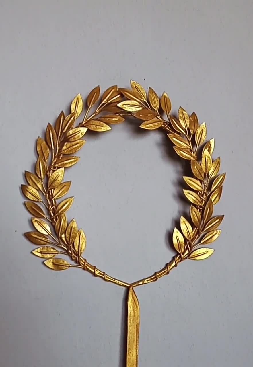 Gold Olive Wreath