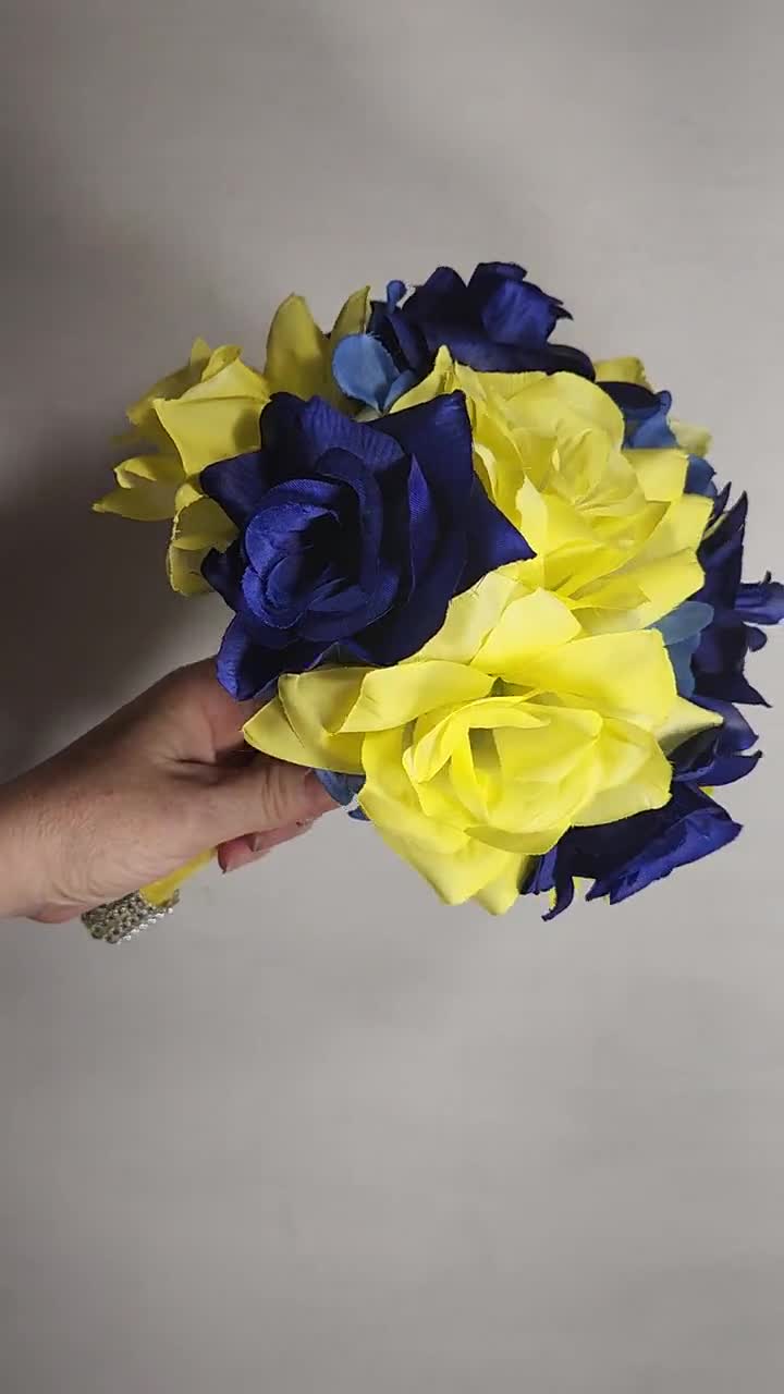 Royal Blue And Yellow Weddings