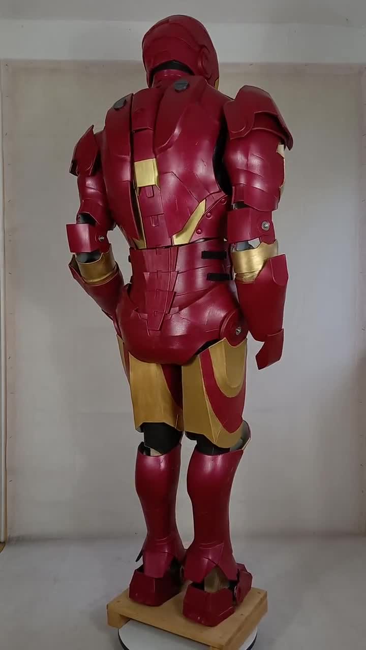 Iron Man Mk3 Body Armor Pepakura Eva Foam Templates Etsy Warhammer