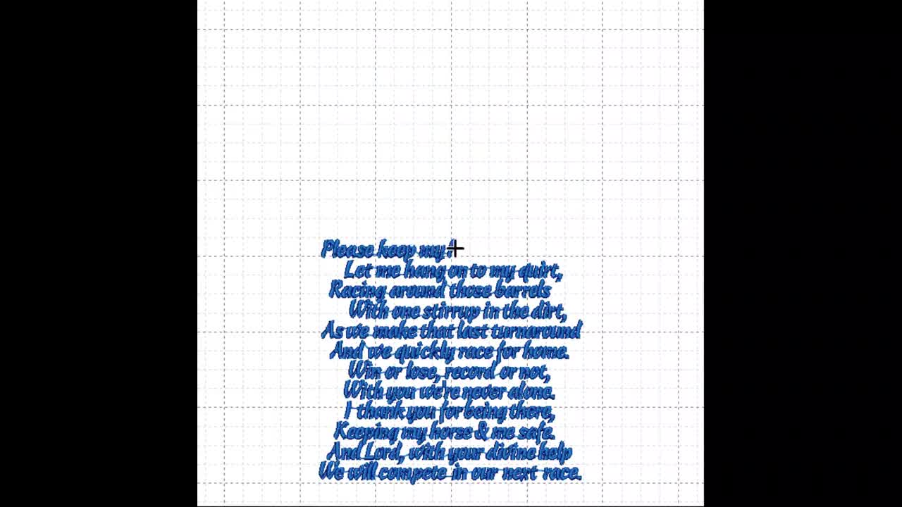 Barrel Racing Prayer