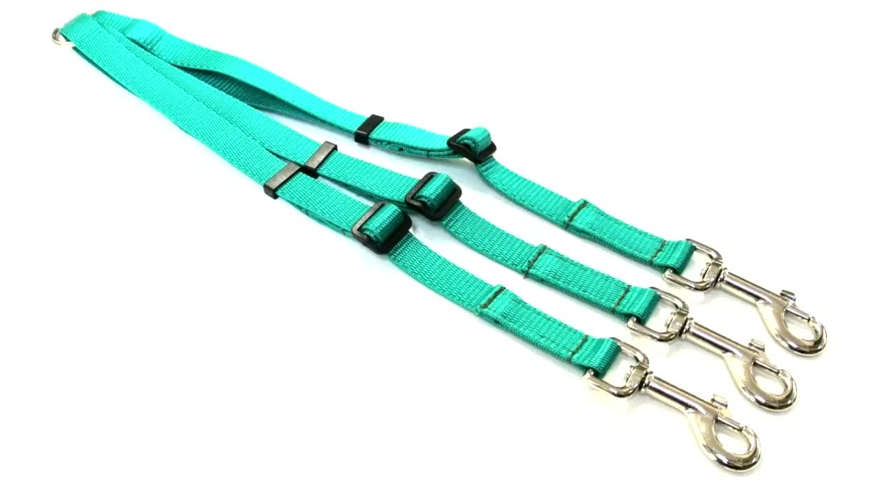 Bergan Dog Coupler Leashes 3 Way Dog Lead Coupler Splitter Dog Lead ...