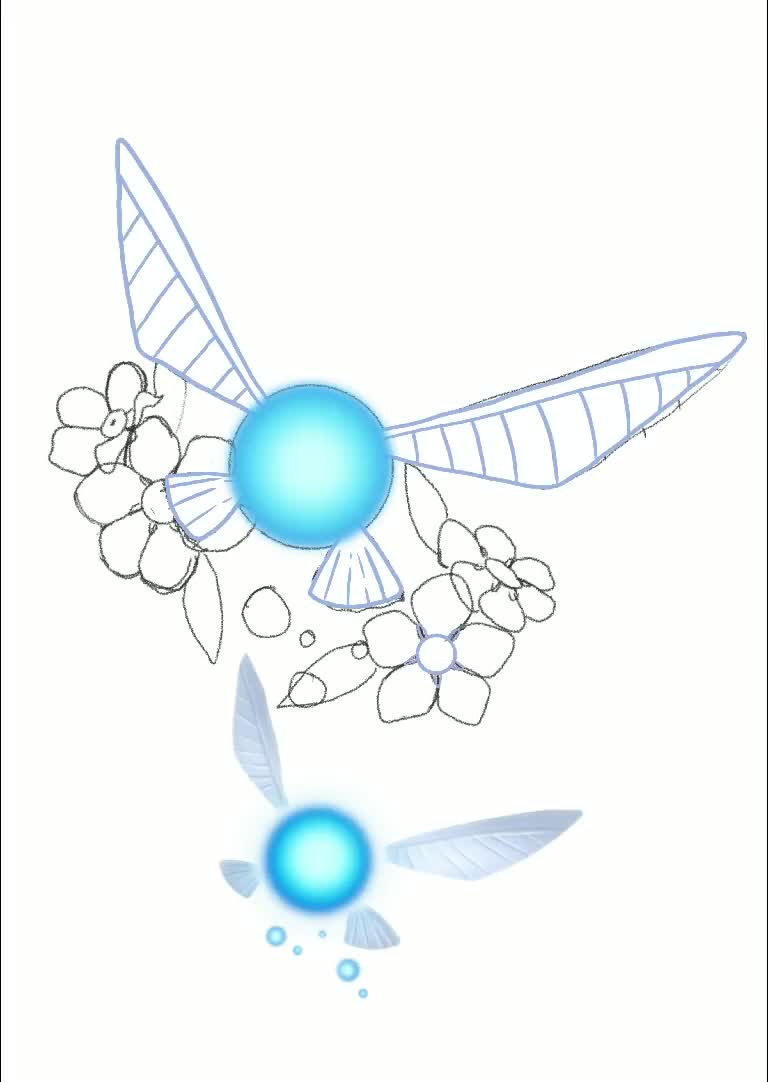 Zelda Navi Drawing Legend Of Zelda Ocarina Of Time Poster # 1 Link And