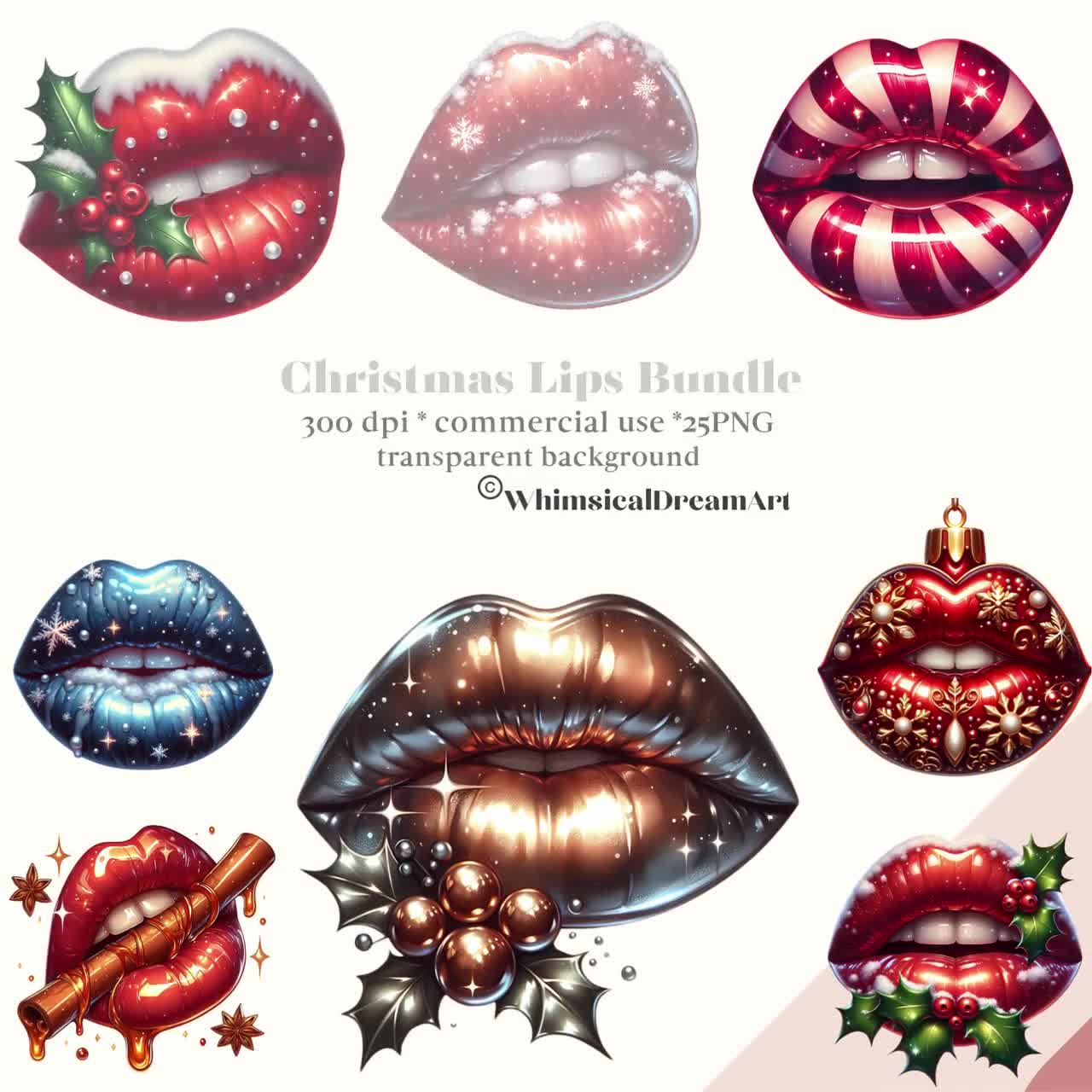 christmas lips