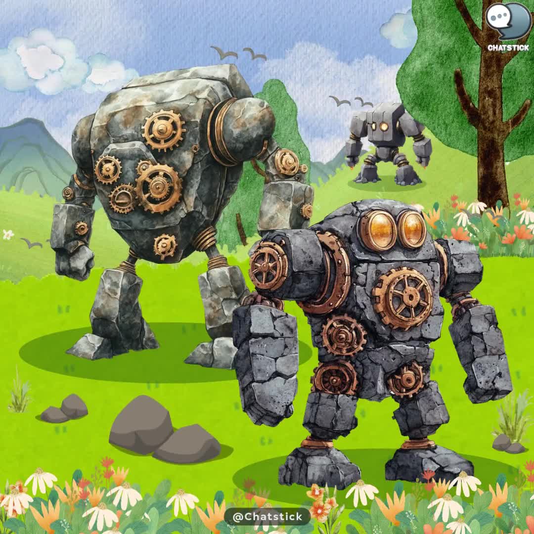 steampunk golem