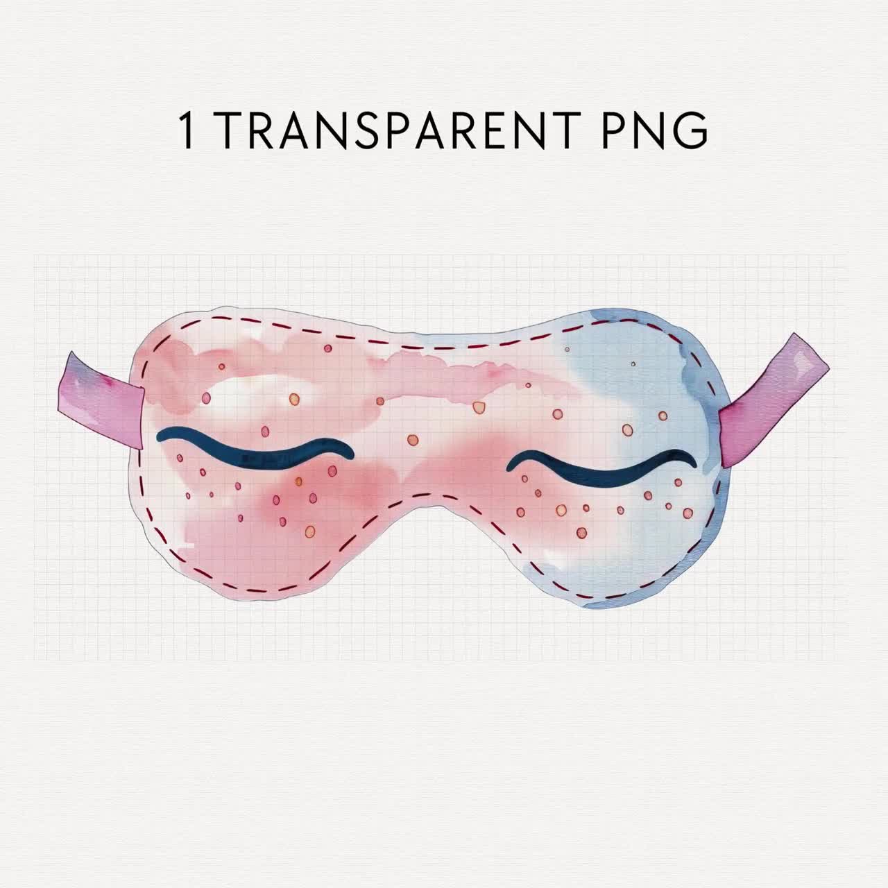 Sleep Mask Invitations Printable