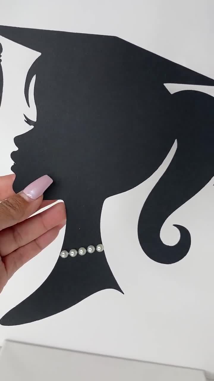 Graduation Barbie Silhouette