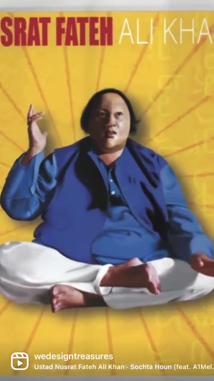 Nusrat Fateh Ali Khan Poster
