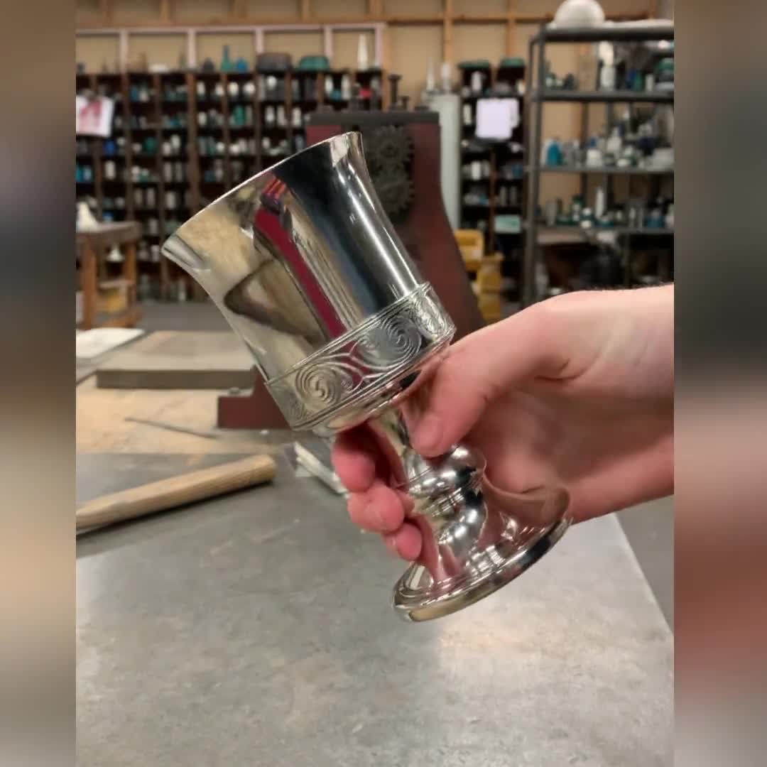 Celtic Pewter Goblet