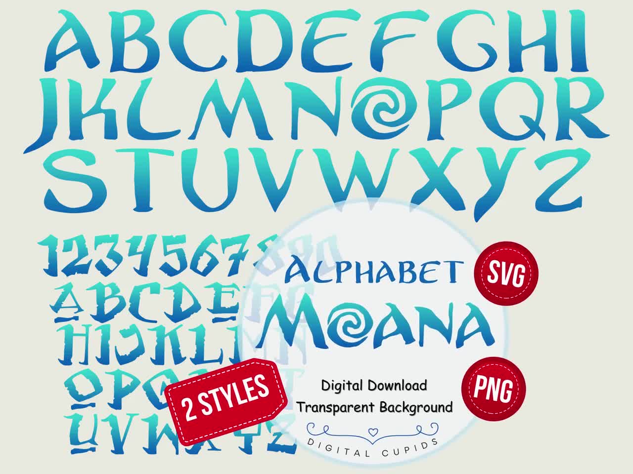 Moana Font OTF, Moana Font SVG, Moana letters svg Cricut, Disney Fonts ...