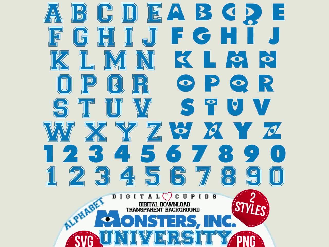 Monsters Inc Font