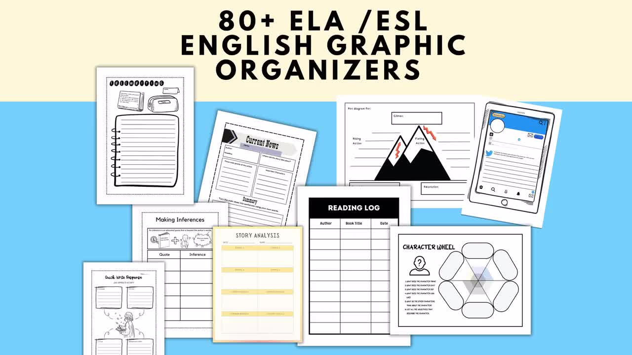 Ela Graphic Organizers