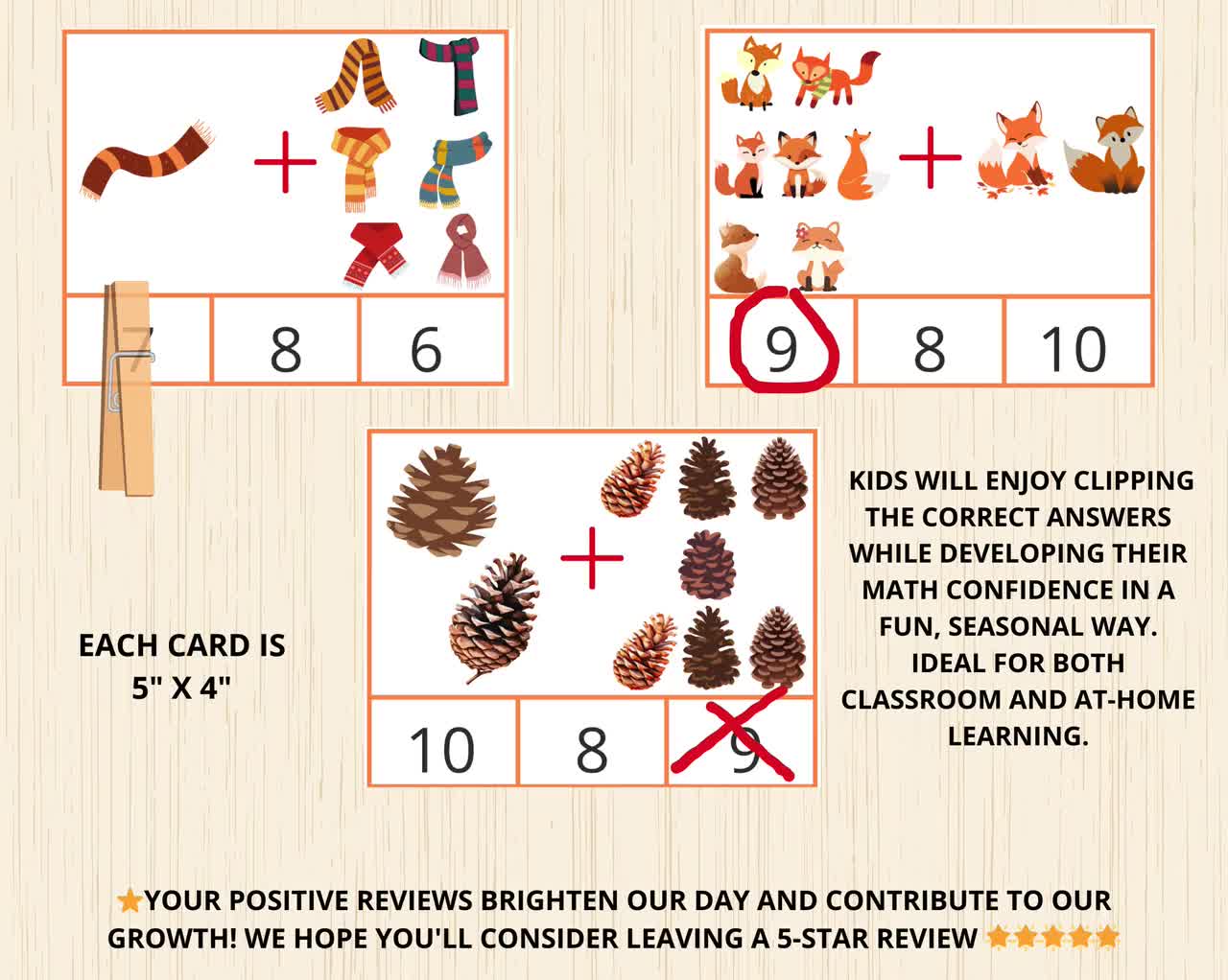Hojas De Trabajo Divertidas De Matemáticas De Otoño Sencillas Fichas