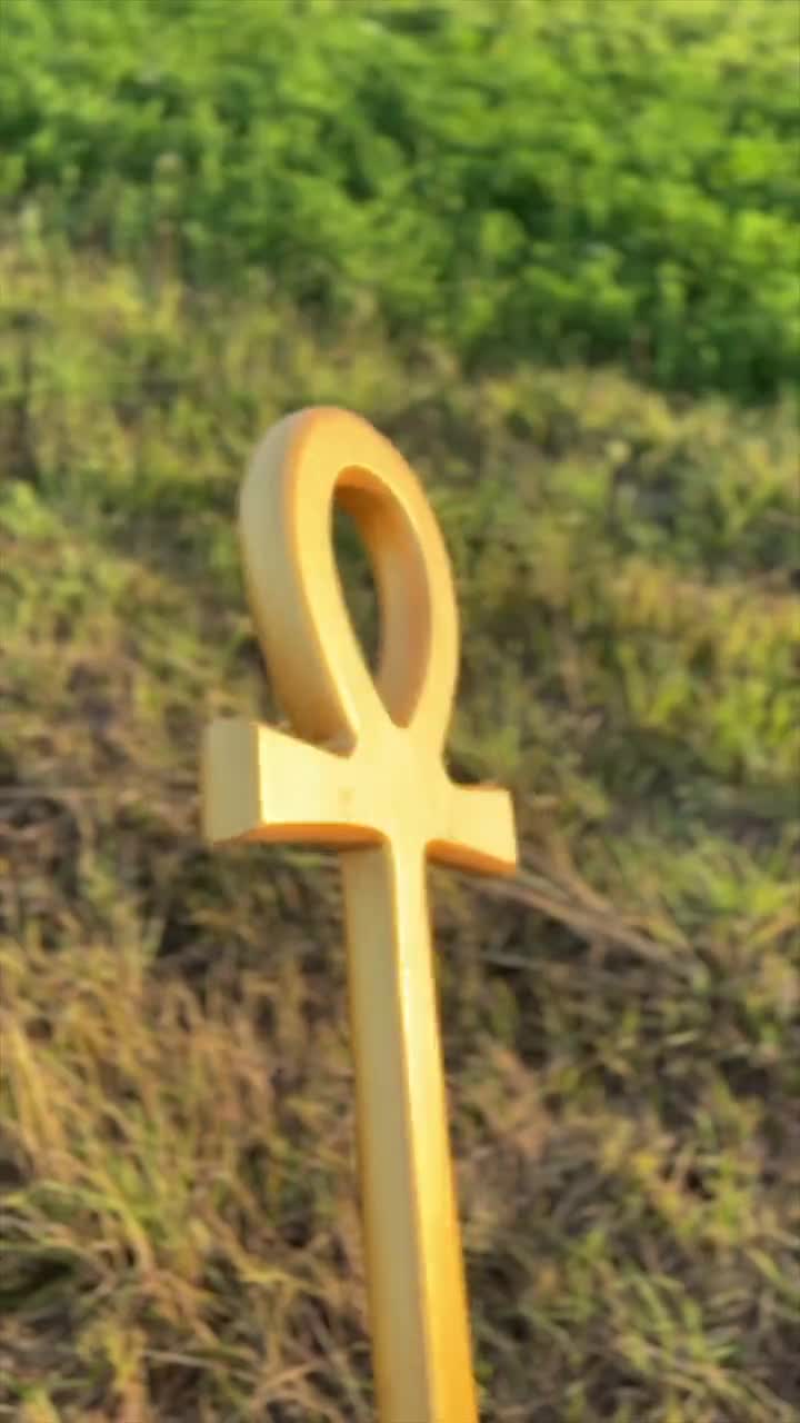 Egyptian Staff Crossed