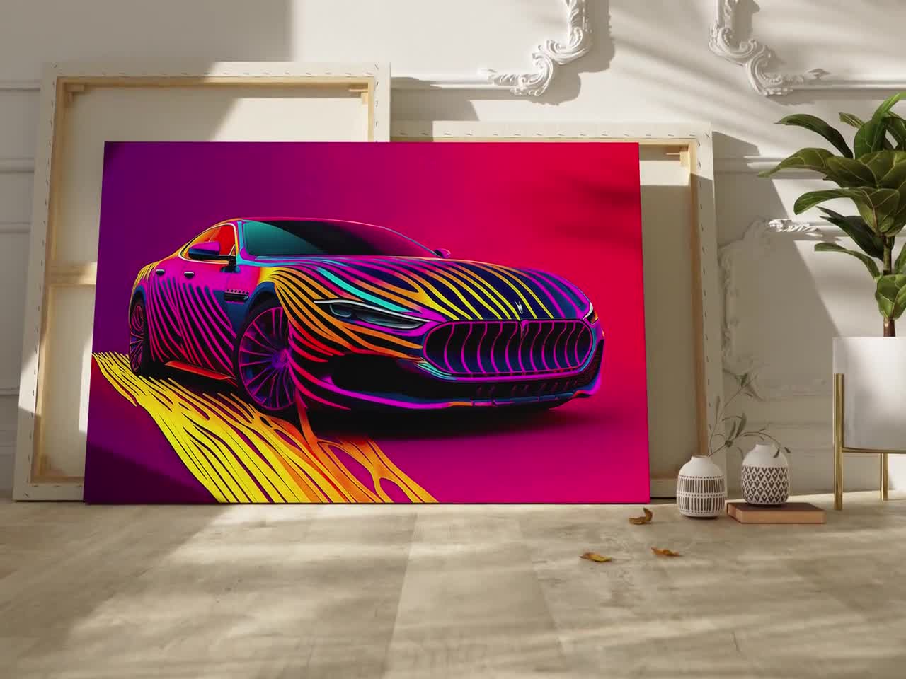 Neonline Werbedesign Gmbh Figuren Maserati