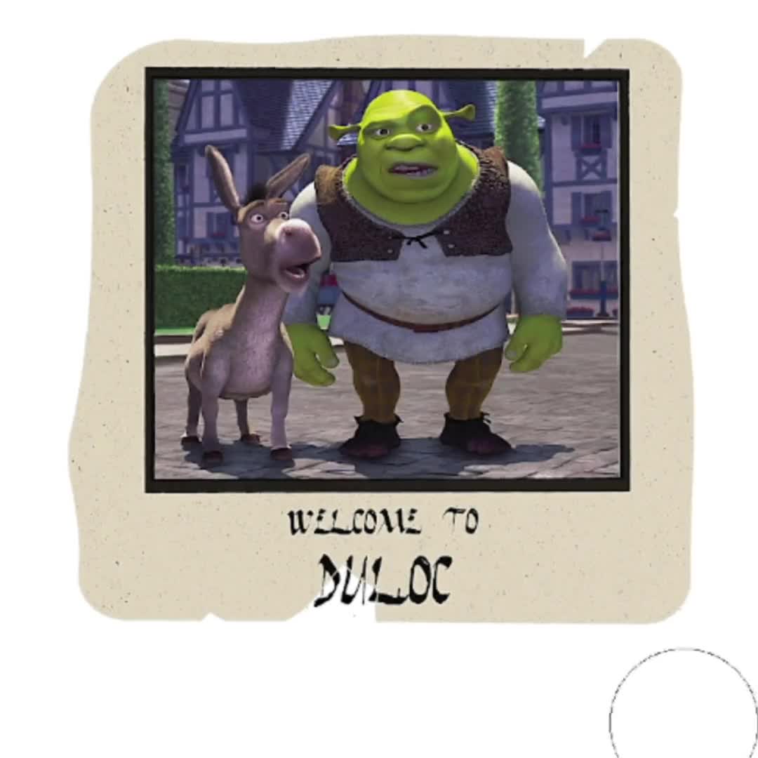 Shrek And Donkey Matching Wallpapers
