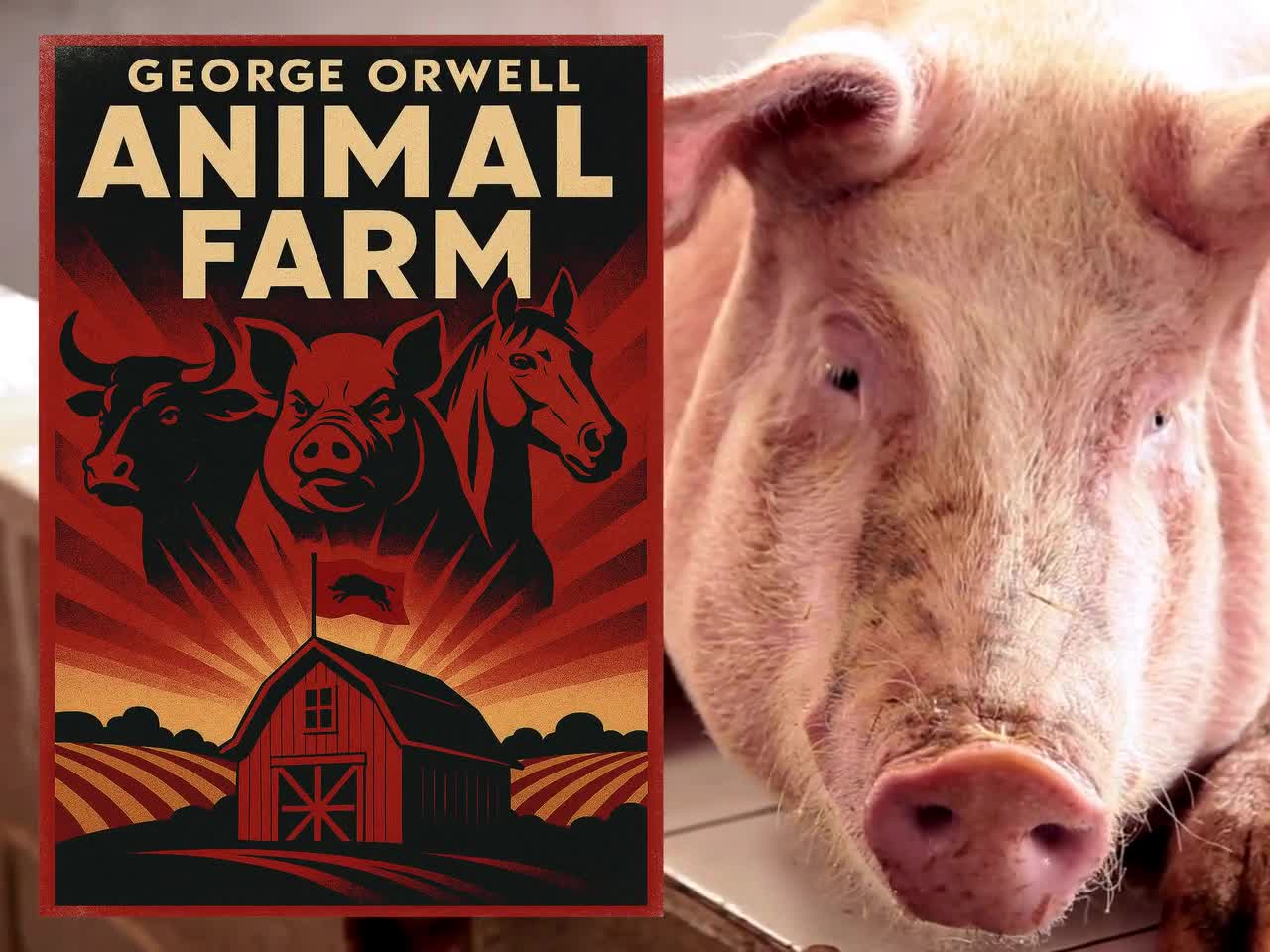 Animal Farm Propaganda Poster