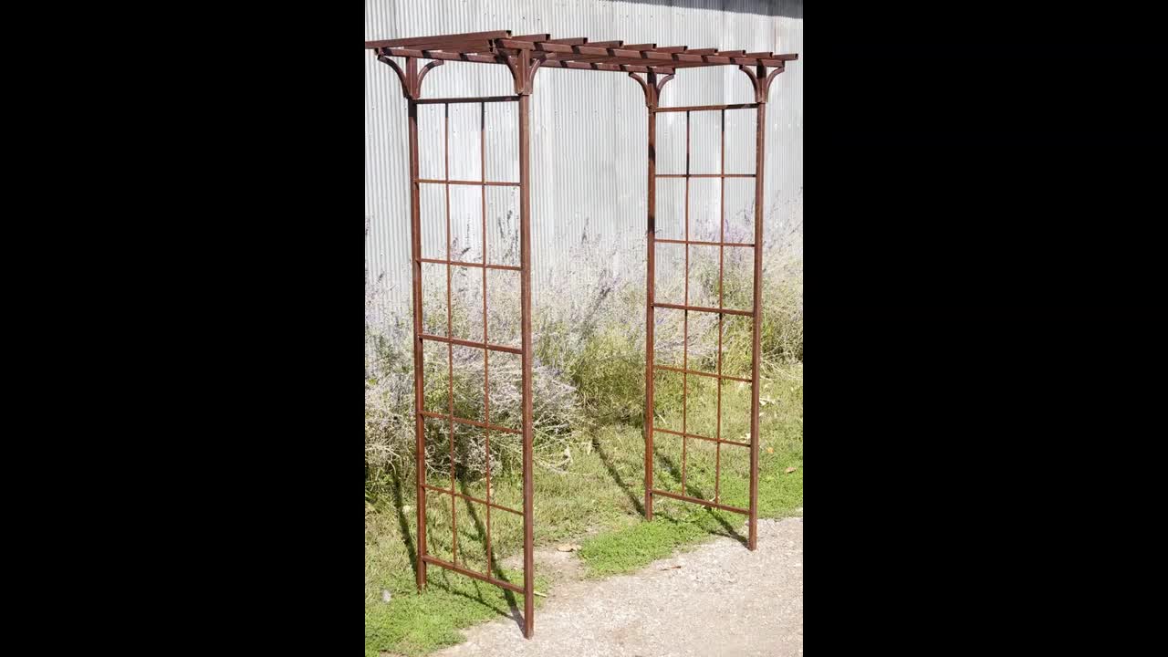 Arbor Over Driveway Arch