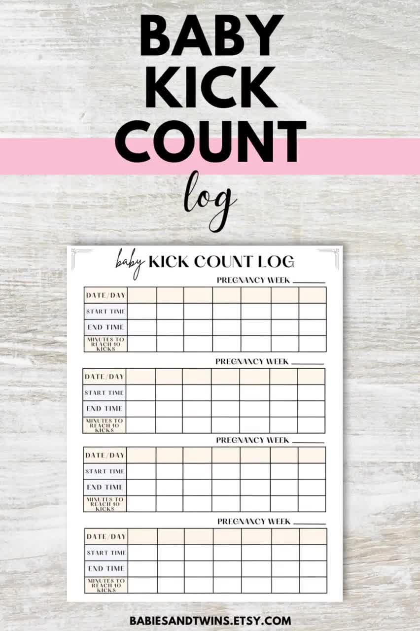 Fetal Movement Tracker Printable Kick Count Chart Pampers, 43% OFF Fetal Movement Tracker Printable Kick Count Chart Pampers, 43% OFF