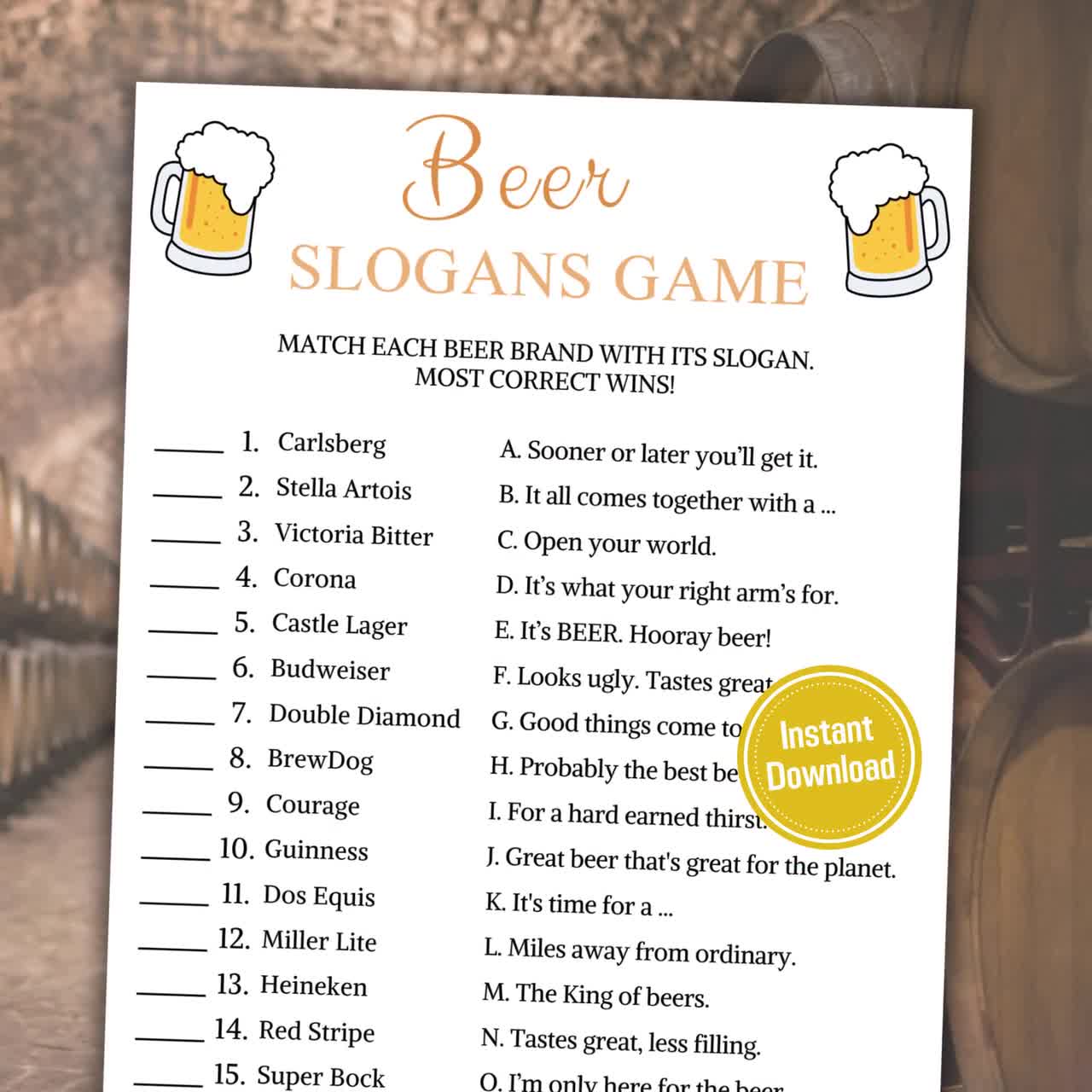 125 Catchy Beer Slogans And Taglines Beer Slogans And Beer