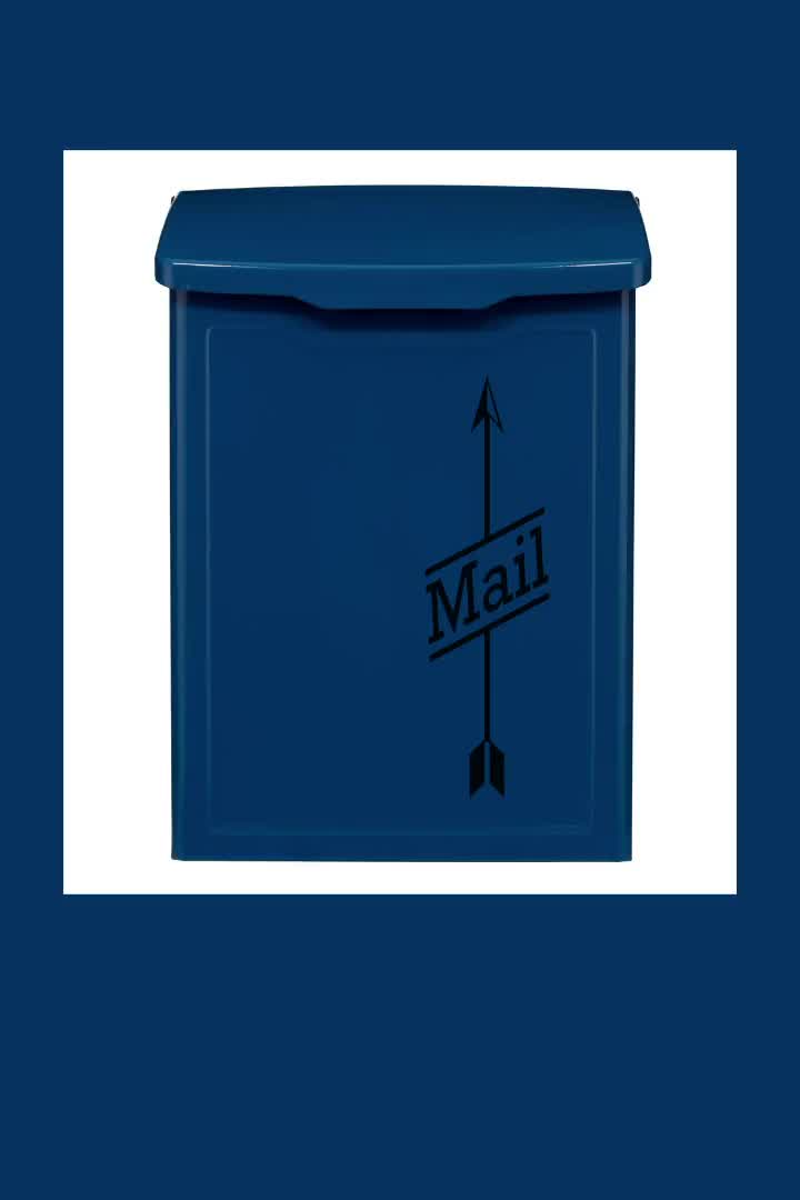 Blue Mailbox Clipart