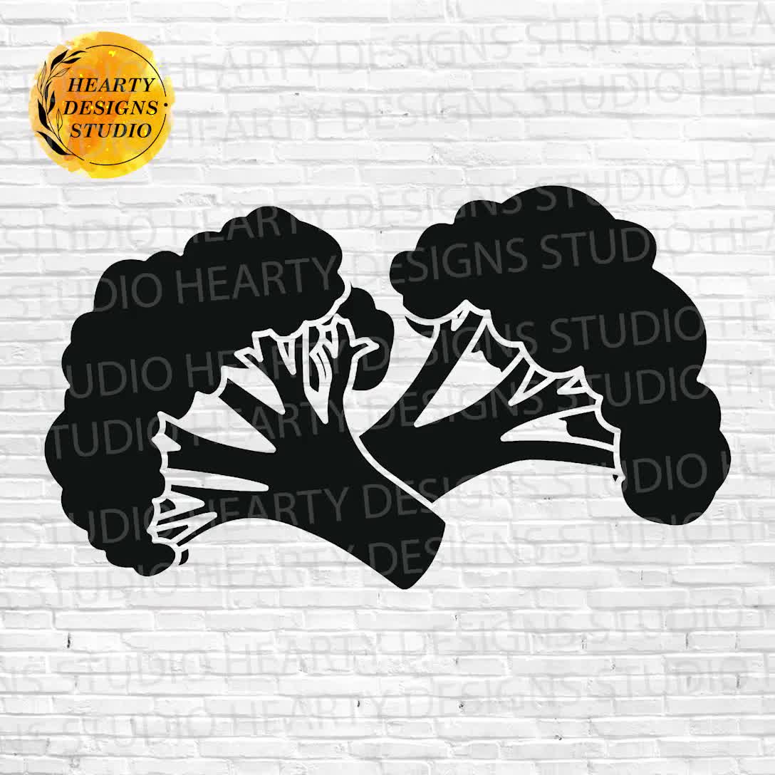 Broccoli Silhouette