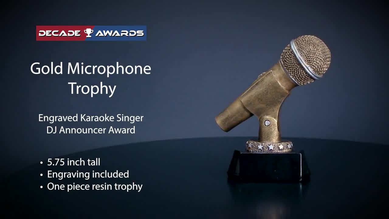 Music Microphone Treble Clef