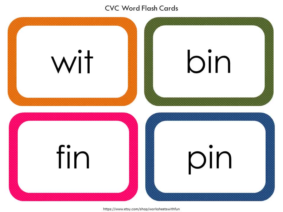 Pocket Chart For Classroom CVC Word Building Pocket Chart - Phonics ...