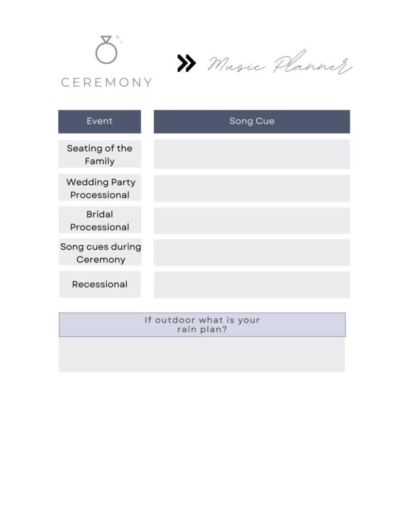 Wedding ceremony outline template 60 photos - Astyledwedding.com