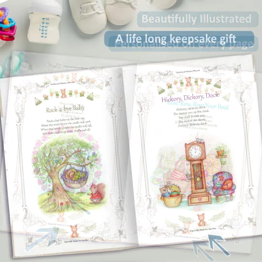 Baby Book Border