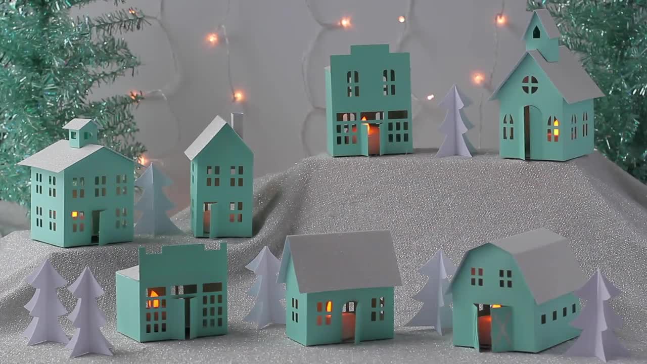3d Christmas Village 3d Medieval Village Christmas Model