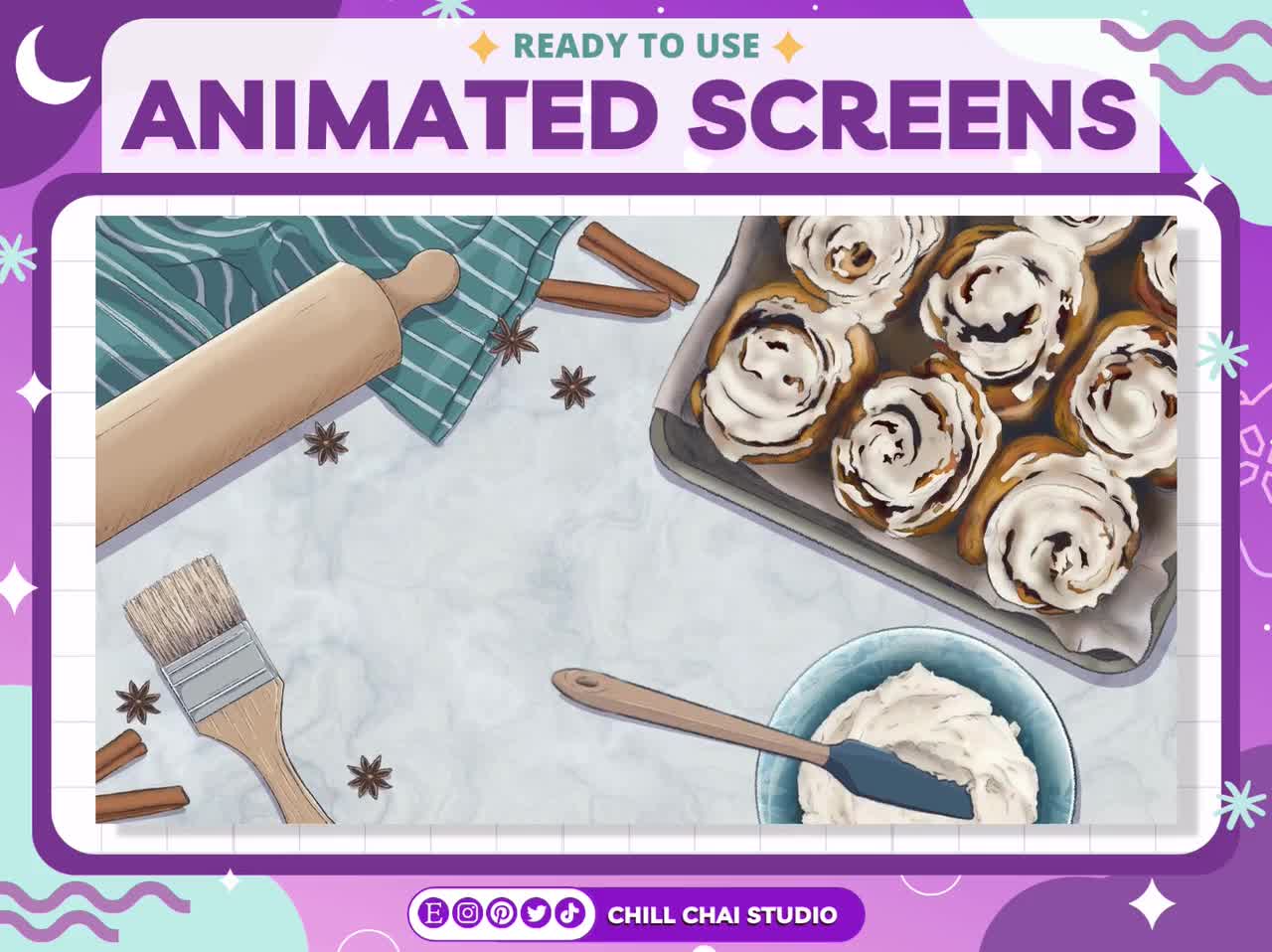 Animated Sweet Roll