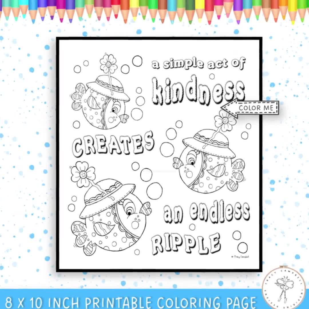 bible coloring pages on kindness
