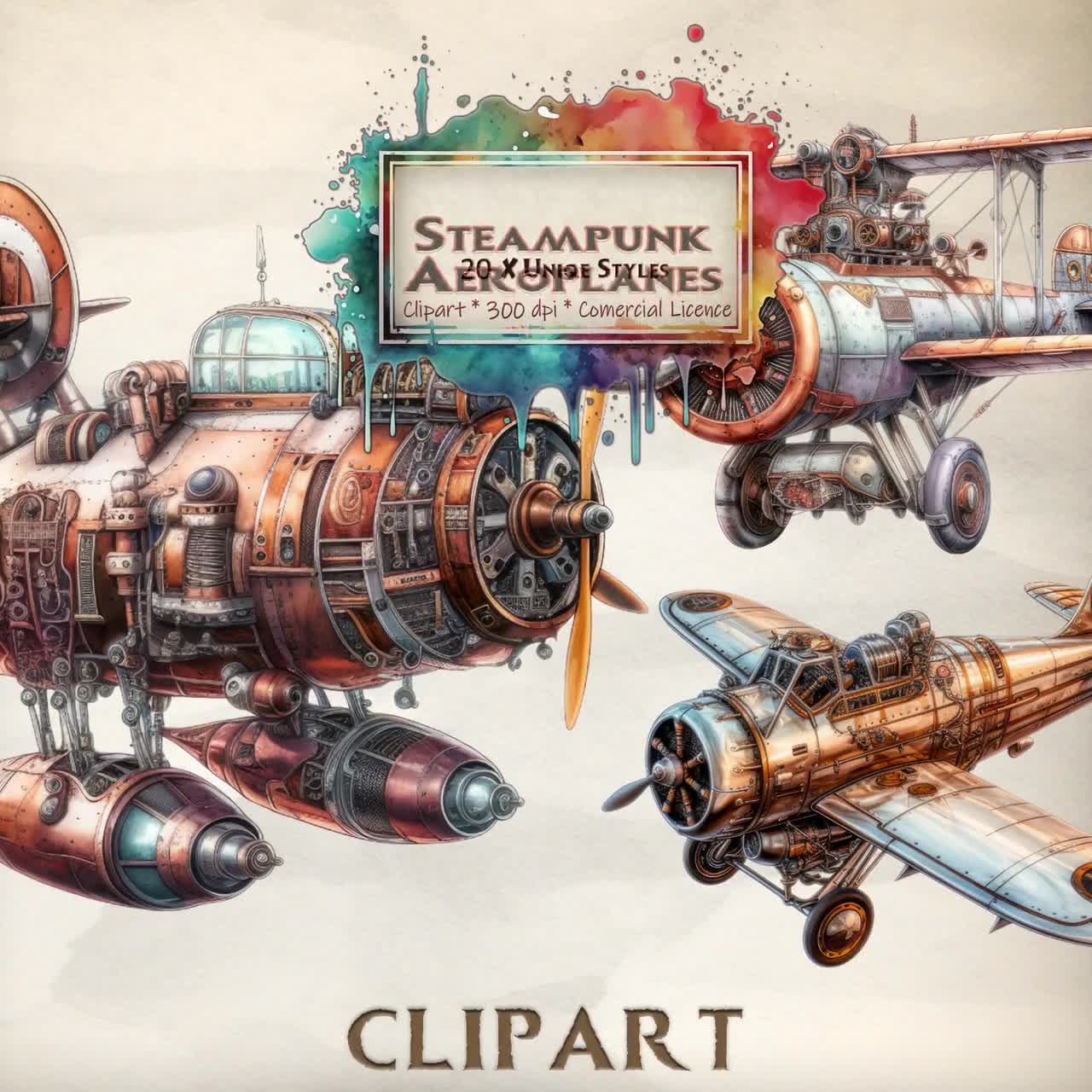Steampunk Airplanes From The 19th Century Beastrabban39s