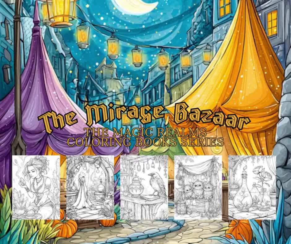 mirage coloring book