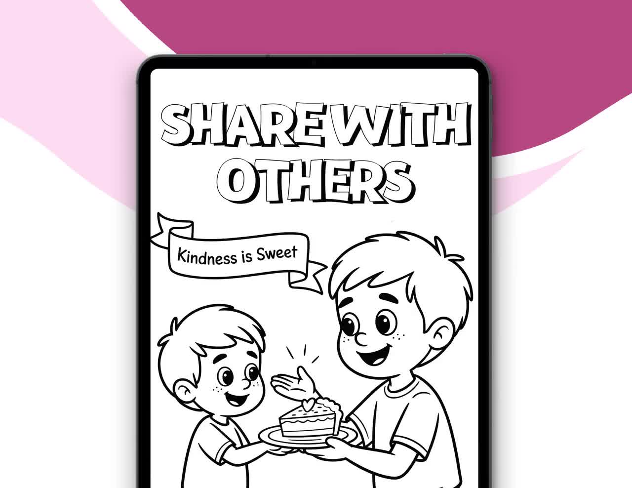 Table Manners Coloring Pages