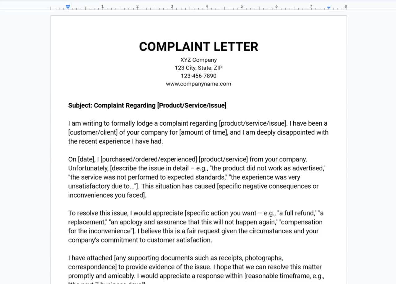 Sample Complaint Letter Sample Letter To A Judge To Dismiss A Ticket