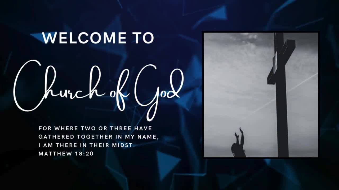 Church Powerpoint Template Welcome To Church Paint