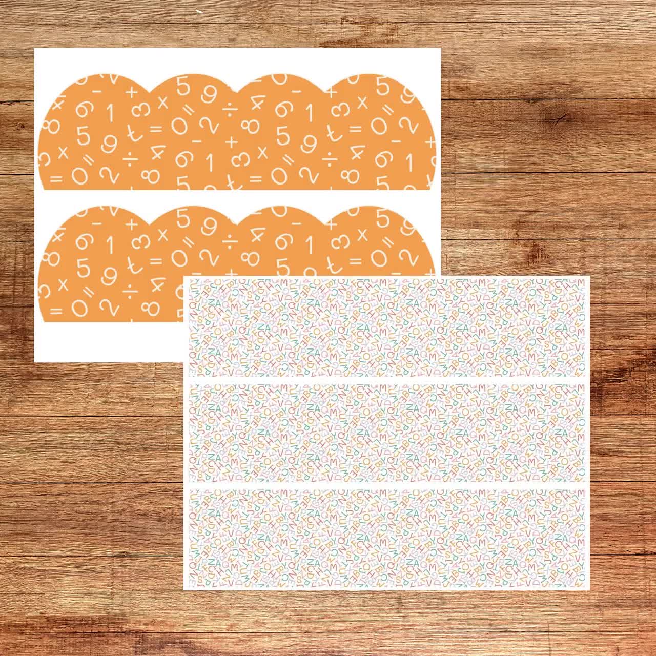 Papier De Bordure Pour La Rentrée Scolaire