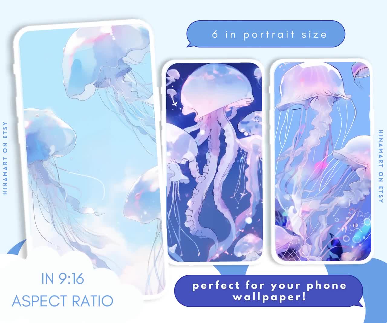 Fondos De Pantalla Del Viaje De Las Medusas 14.800+ Arte De Medusas