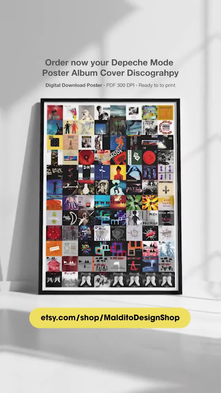Depeche Mode Album Covers 80s