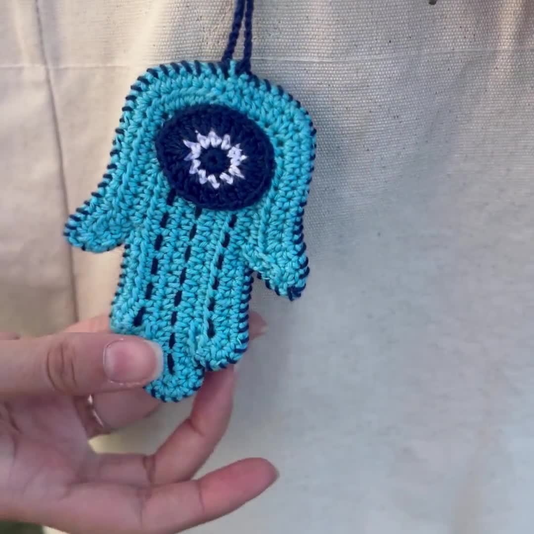 hamsa hand crochet pattern
