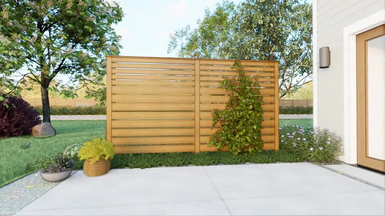 Diy Outdoor Privacy Panels How To Build Curved Wooden Privacy Fences