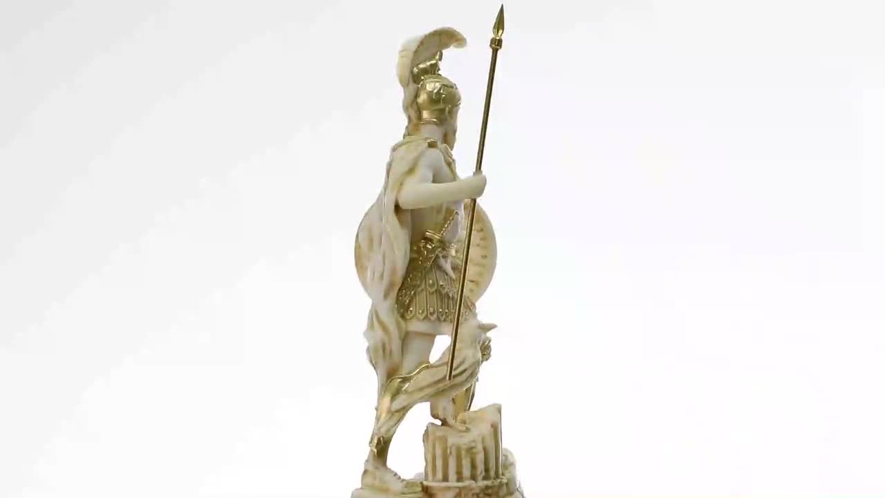 Deimos Greek God Statue