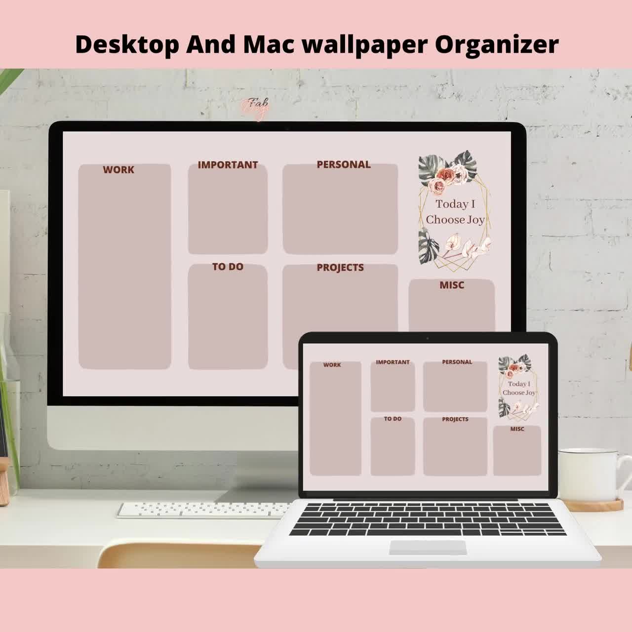 Teacher Desktop Wallpaper Organizer Boho Laptop Wallpaper, 45% OFF